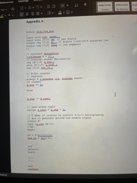 Digital Logic Design assignment using Vivado,please | Chegg.com