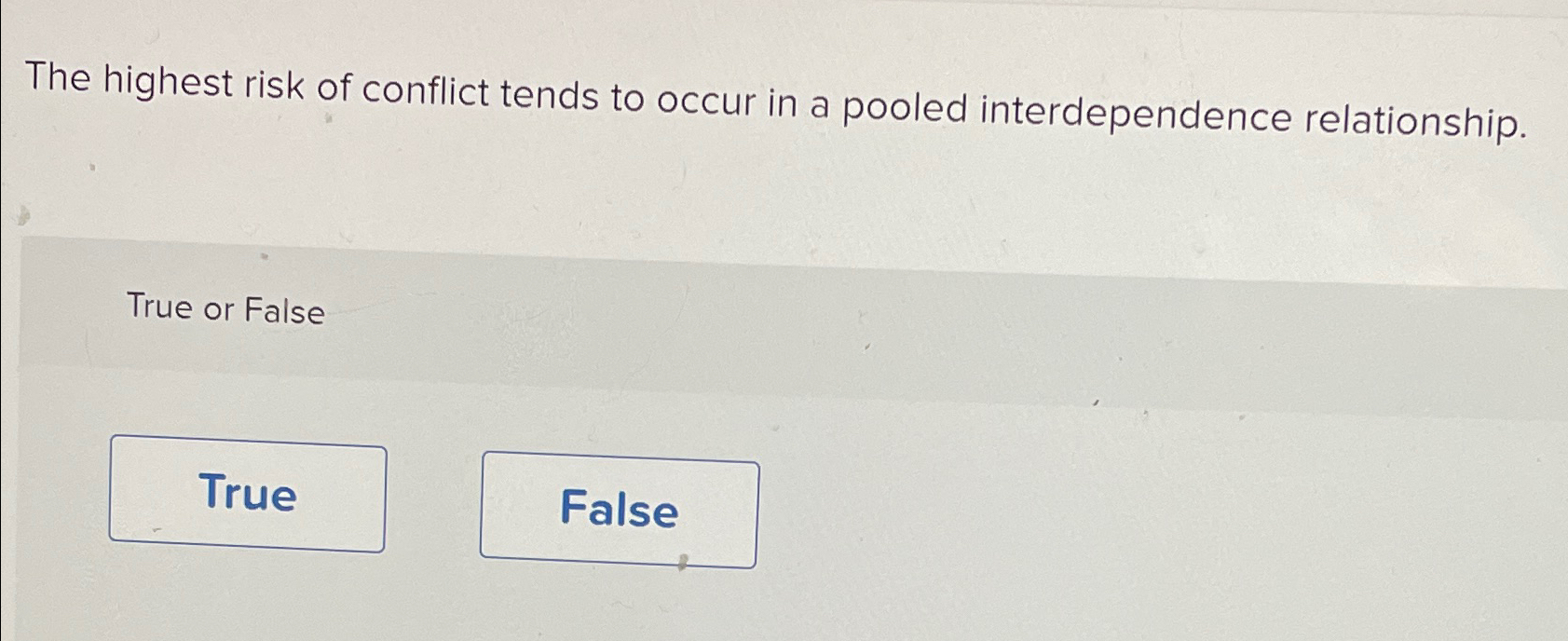 Solved The highest risk of conflict tends to occur in a | Chegg.com