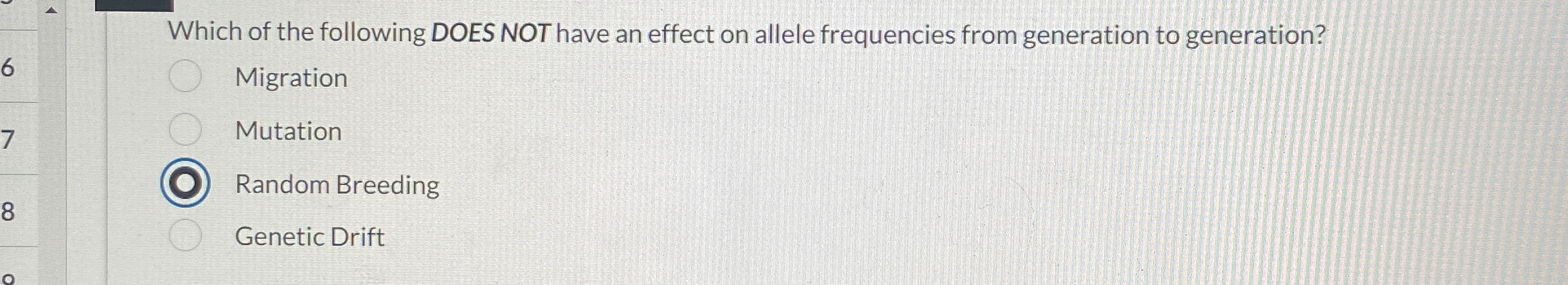 Solved Which of the following DOES NOT have an effect on | Chegg.com