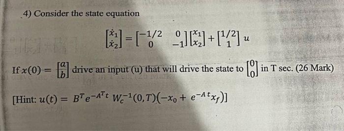 Solved Q2)Design a full-order state observer for the | Chegg.com