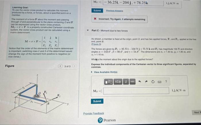 X Incorrect; Try Again; 4 attempts remaining Term 1: | Chegg.com