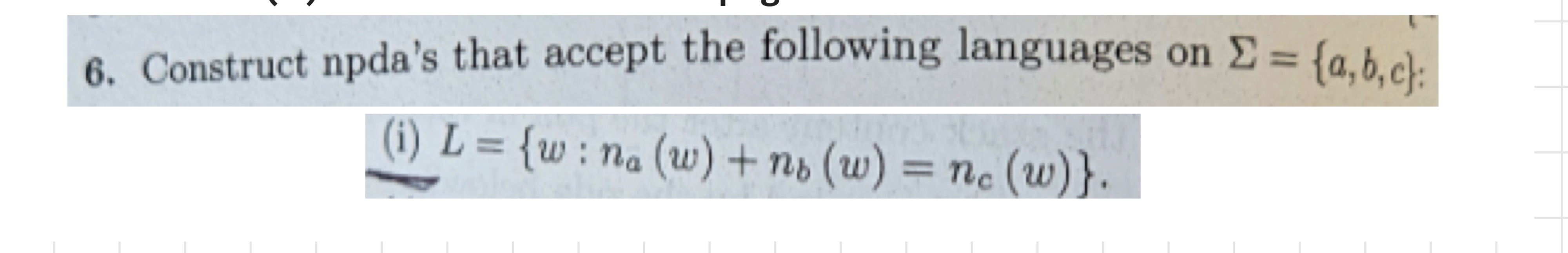Solved Construct npda's that accept the following languages | Chegg.com