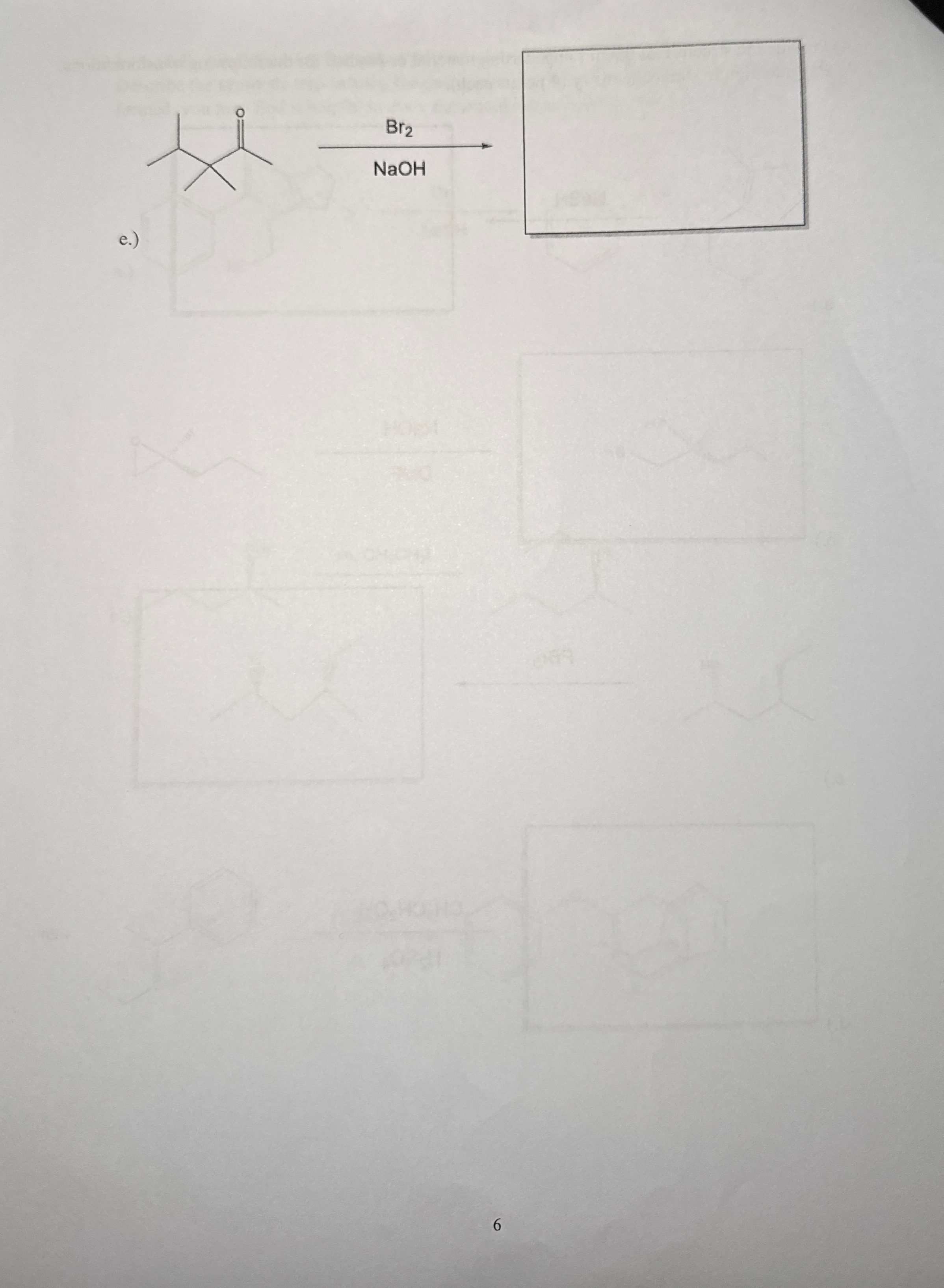 Solved Provide the structure of the missing starting | Chegg.com