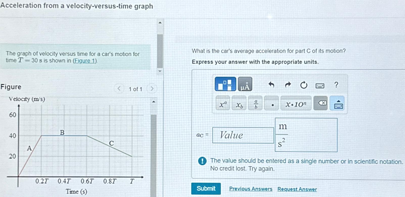 Solved Acceleration from a velocity-versus-time graphThe | Chegg.com