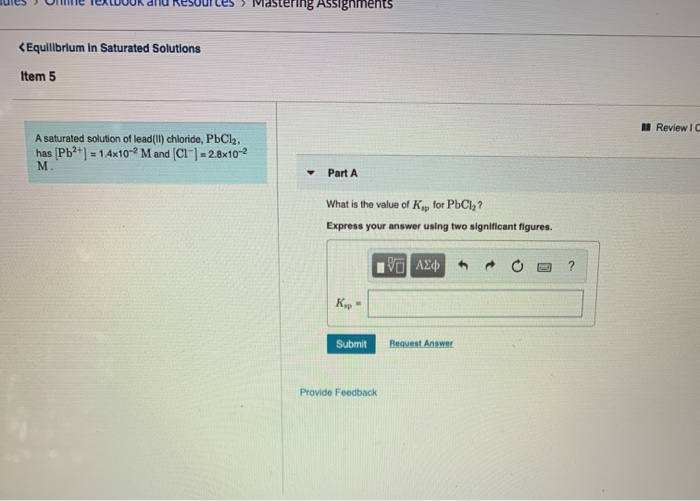 Solved Modules > Online Textbook and Resources > Mastering | Chegg.com