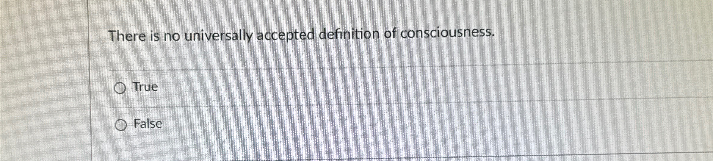 Solved There is no universally accepted definition of | Chegg.com