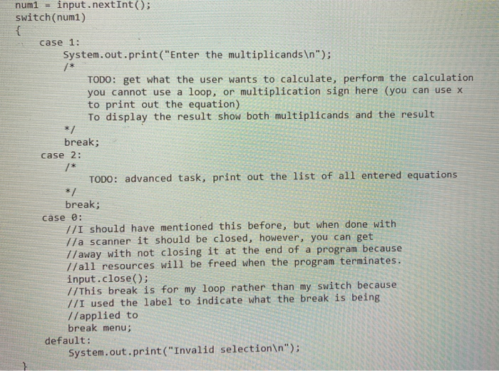 Solved Task for this week You are provided partial code for | Chegg.com