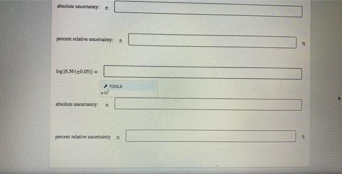 Solved Perform the calculations and determine the absolute | Chegg.com