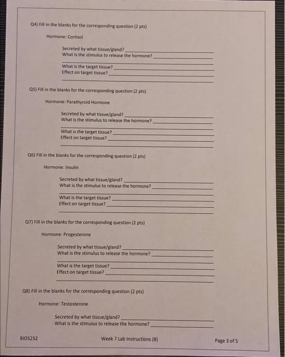 Solved - Familiarize yourself with your lab materials. - | Chegg.com