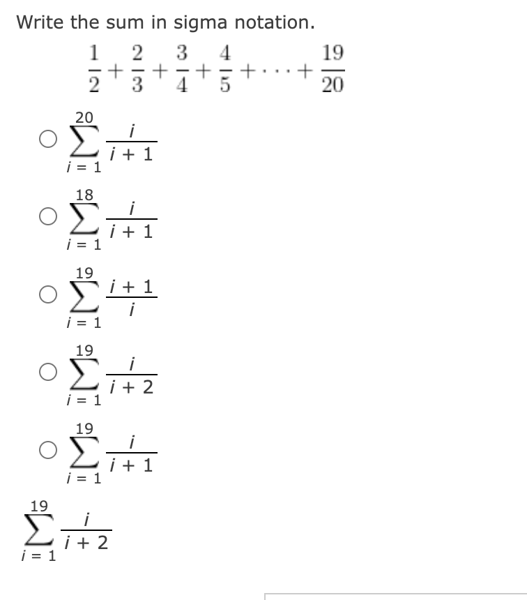Solved Write the sum in ﻿sigma | Chegg.com