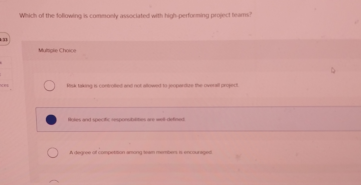 Solved Which of the following is commonly associated with | Chegg.com