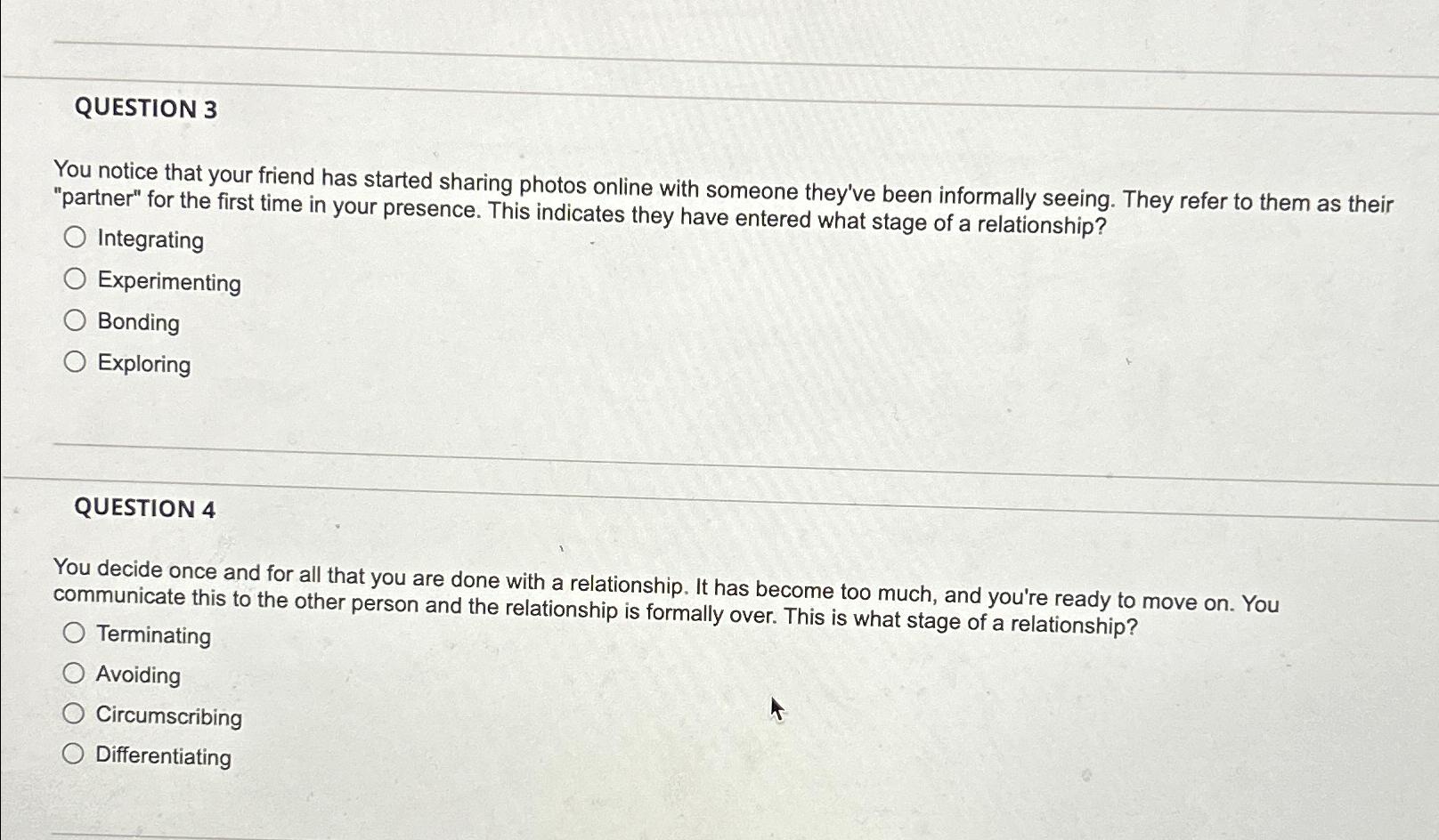 Solved QUESTION 3You notice that your friend has started | Chegg.com
