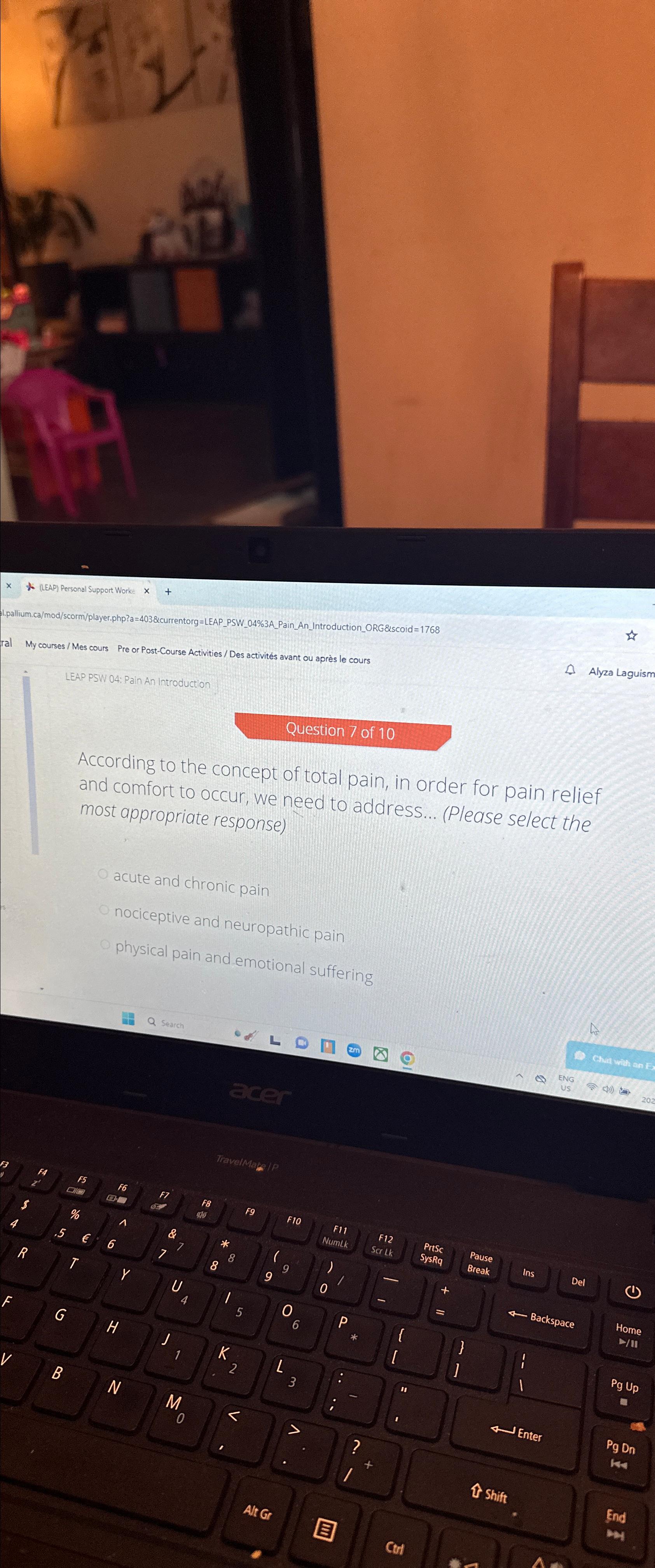 Solved Al.pallium.ca/mod/scorm/player.php?a=403¤torg = | Chegg.com