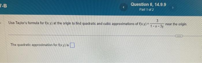 Solved in the second part of the question can you find cubic | Chegg.com