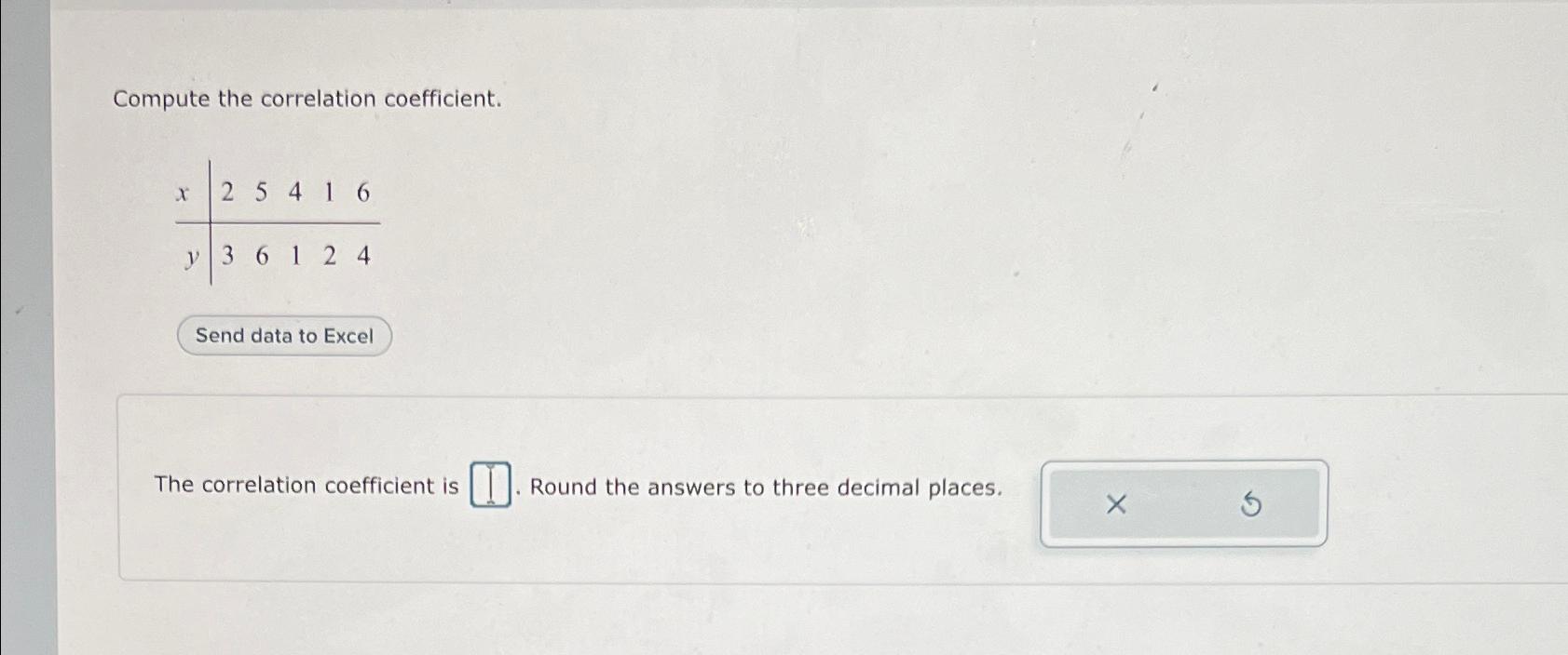Solved Compute the correlation | Chegg.com