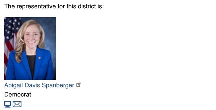 Who is your congressional representative? Use the | Chegg.com