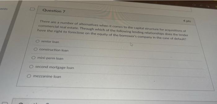 Solved There are a number of alternatives when it comes to | Chegg.com