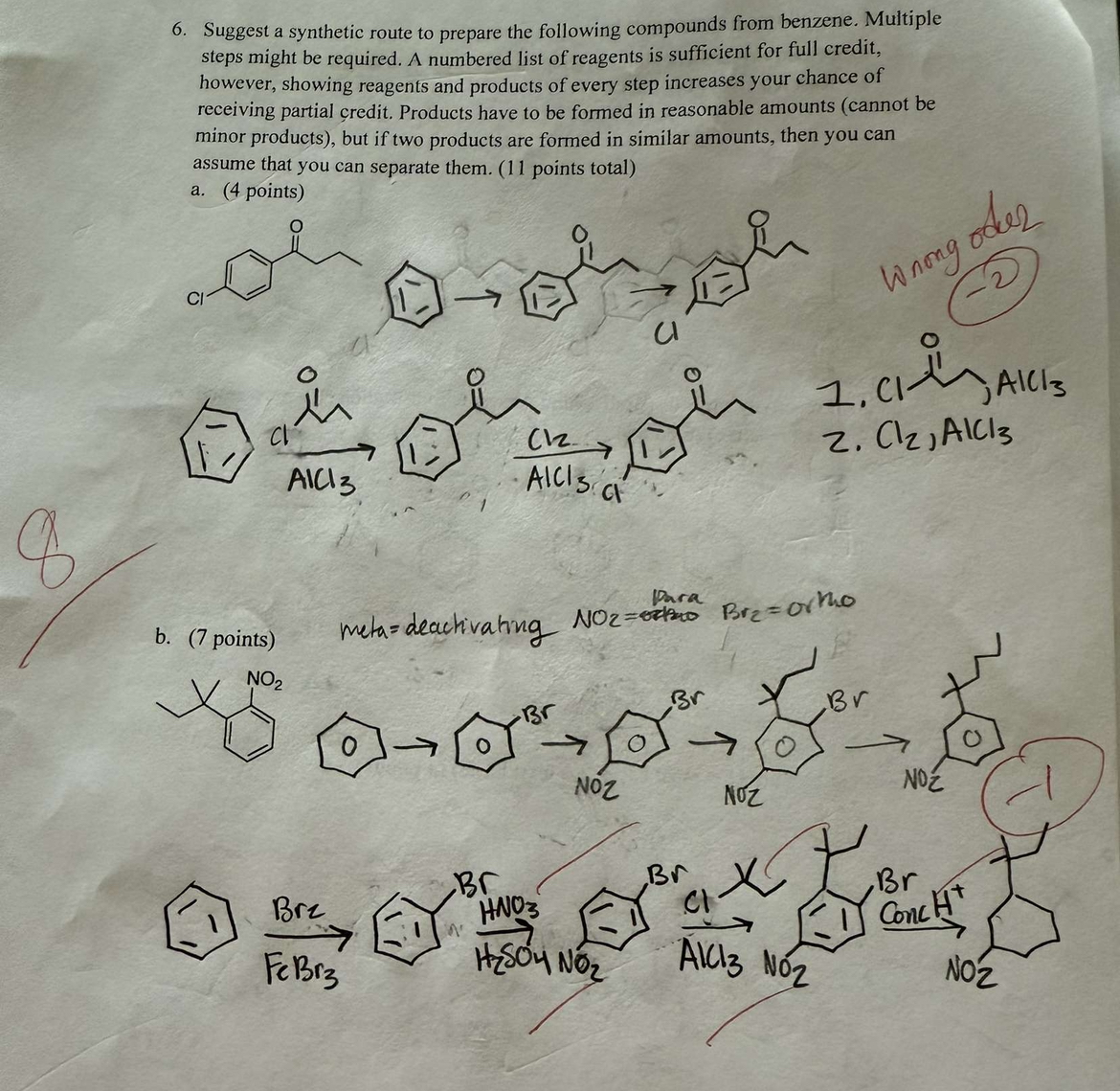 6. ﻿Suggest a synthetic route to prepare the | Chegg.com
