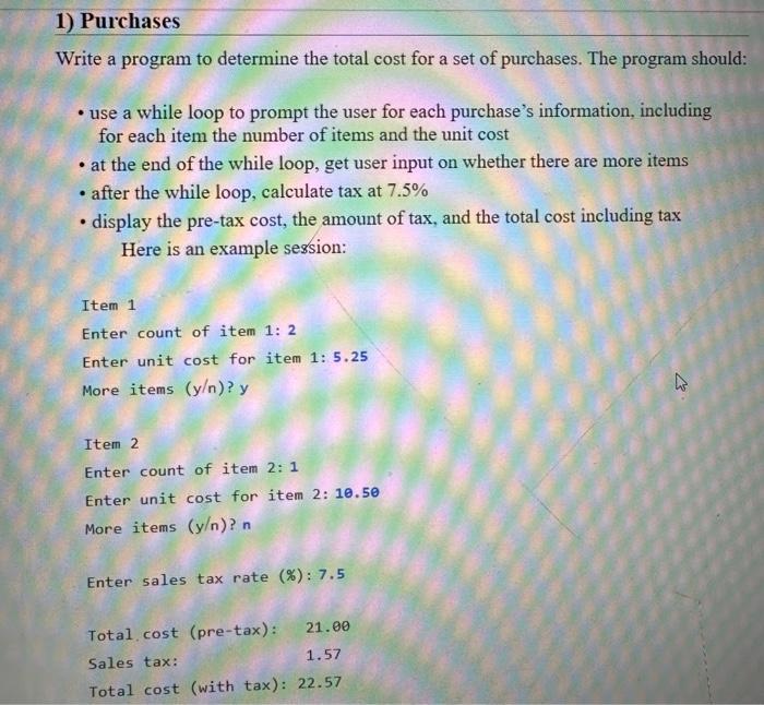 Solved Please write code for these 3 programs in Python and | Chegg.com