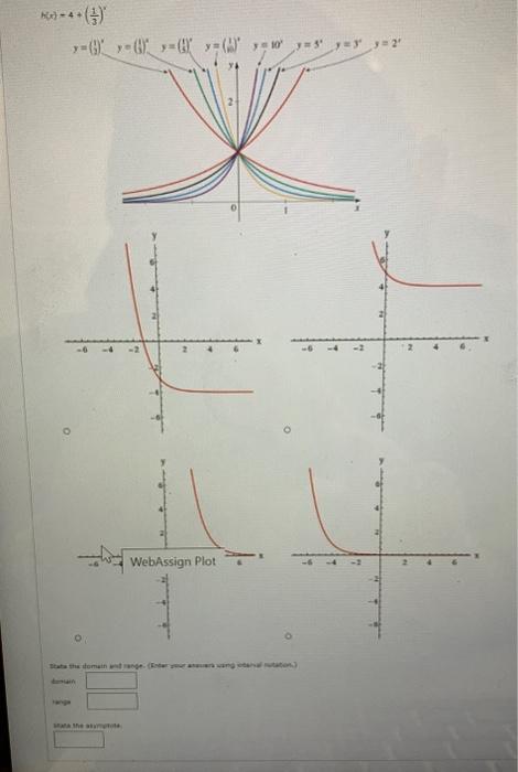 Solved h2(x)=4+(31)xGraph the fuoction, not by plotting | Chegg.com