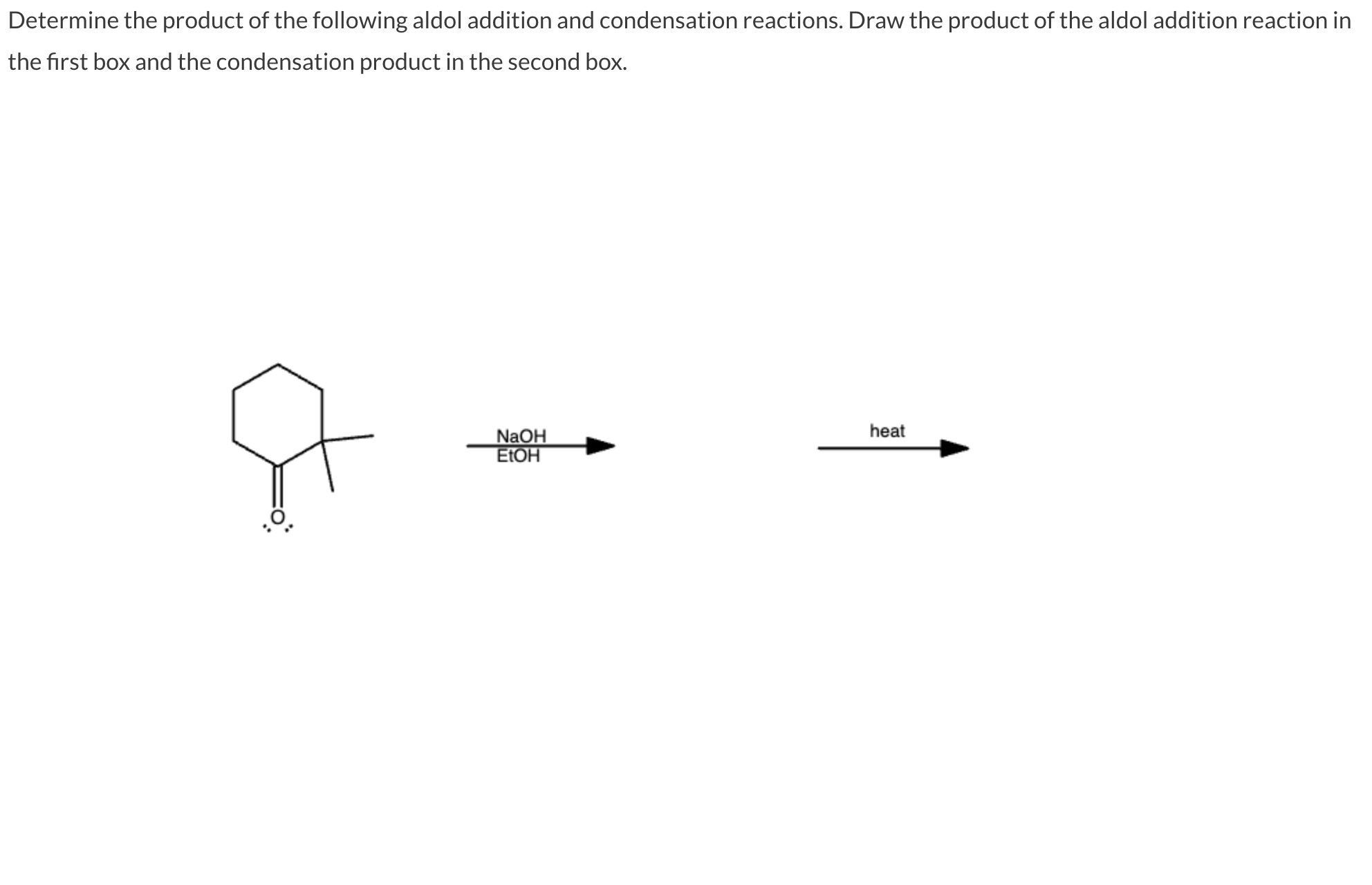 Solved Determine the product of the following aldol addition | Chegg.com