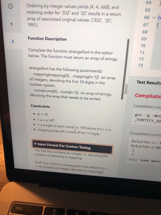 Solved return a list of the jumbled numbers sorted by their | Chegg.com