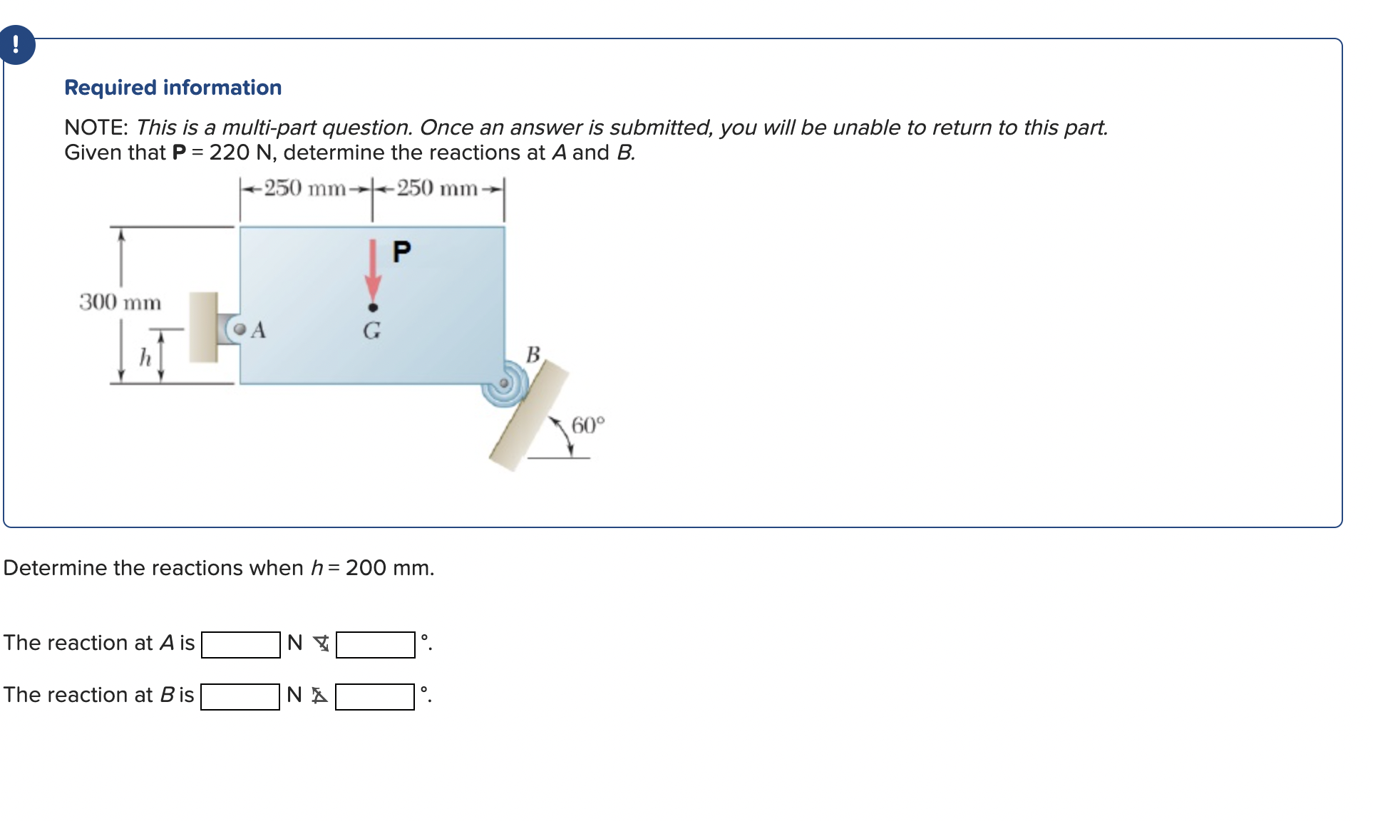 Solved Required informationNOTE: This is a multi-part | Chegg.com