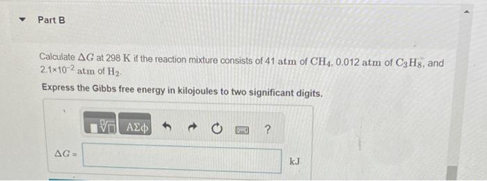 Solved Consider the following reaction: 3CH4( g)→C3H8( | Chegg.com