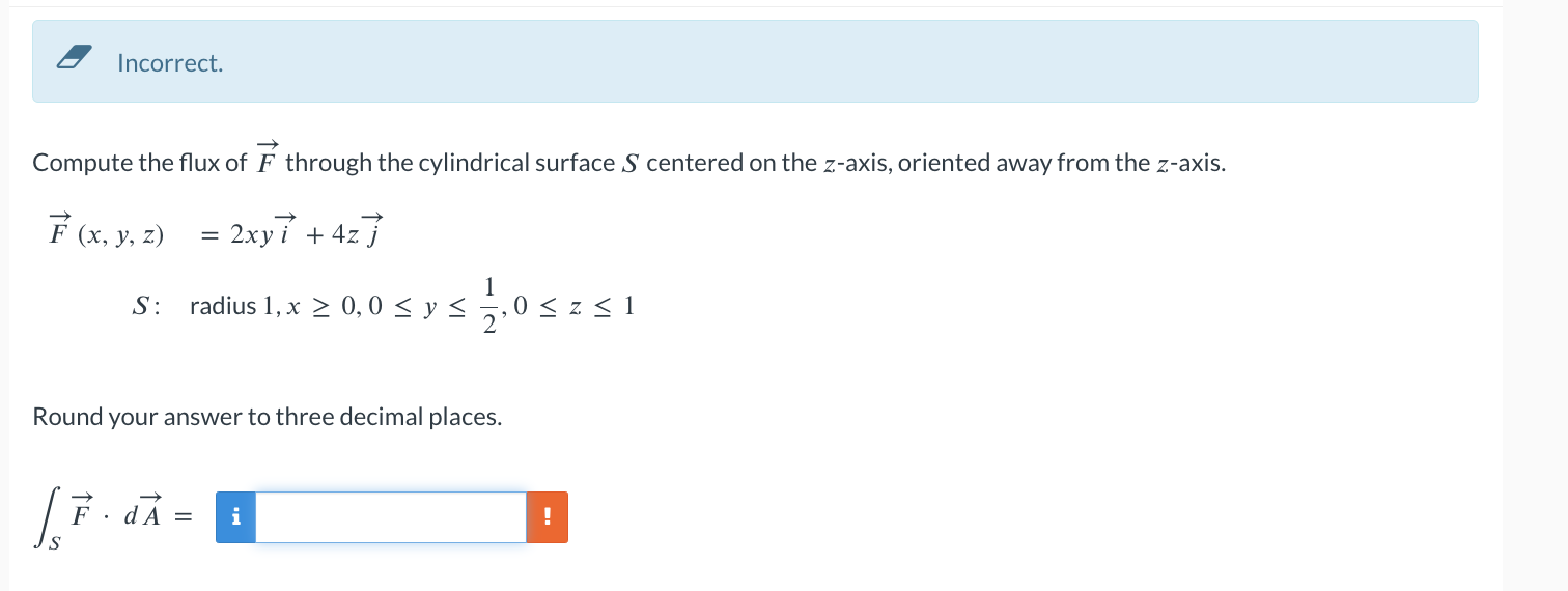 Solved Compute the flux of vec(F) ﻿through the cylindrical | Chegg.com