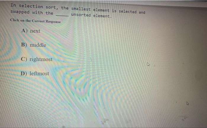 Solved Which list cannot be sorted using the standard Radix | Chegg.com