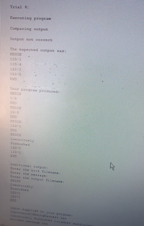 Solved and execute without detag. Use arrow keys for | Chegg.com