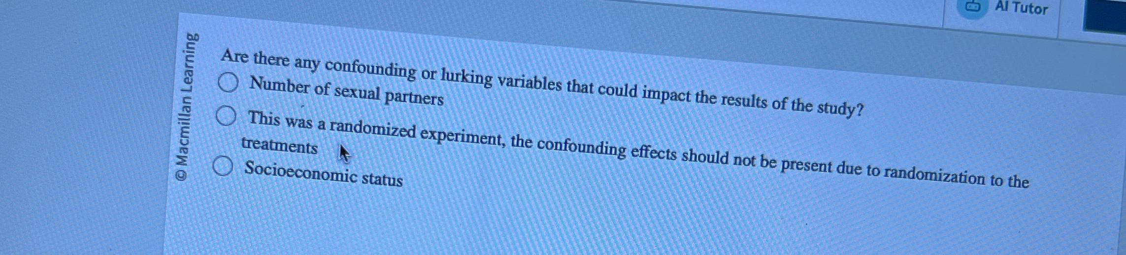 Solved Are there any confounding or lurking variables that | Chegg.com