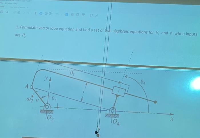 Solved 1. Formulate vector loop equation and find a set of | Chegg.com