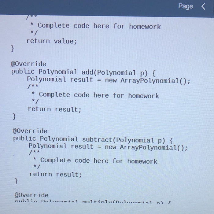 Solved In this lab assignment, you will be implementing a | Chegg.com