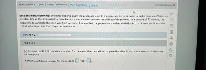 Solved Efficient manufacturing: Efficiency experts study the | Chegg.com