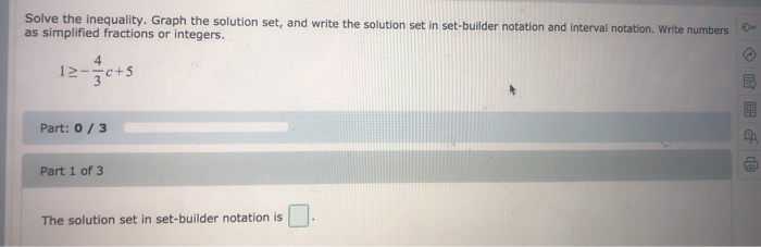 Solved Interval notation is given for a set of real numbers. | Chegg.com