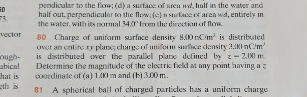 Solved vector pendicular to the flow; (d) a surface of area | Chegg.com