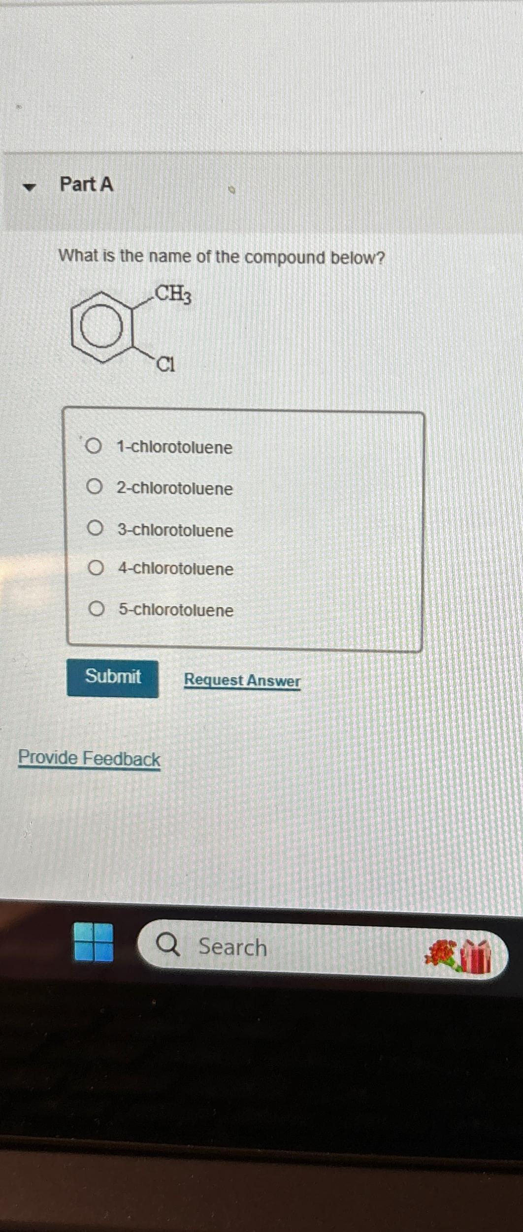 Solved Part AWhat is the name of the compound | Chegg.com
