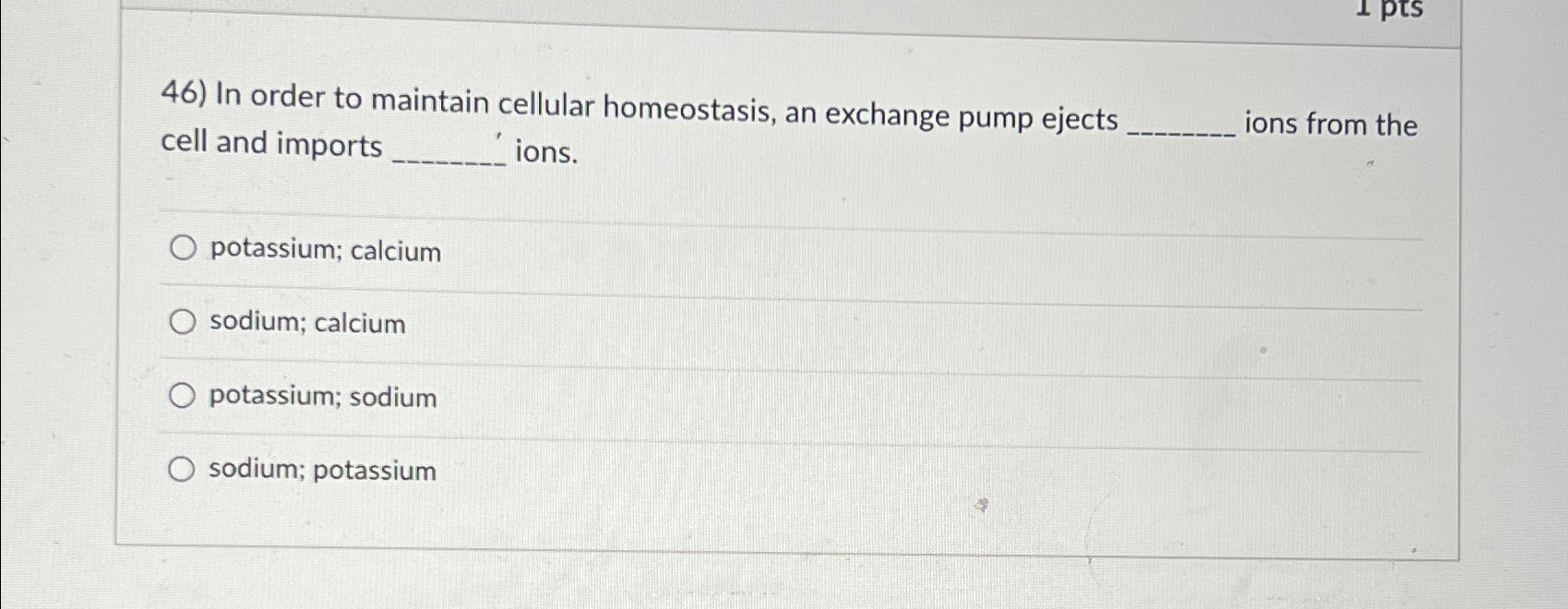 Solved In order to maintain cellular homeostasis, an | Chegg.com