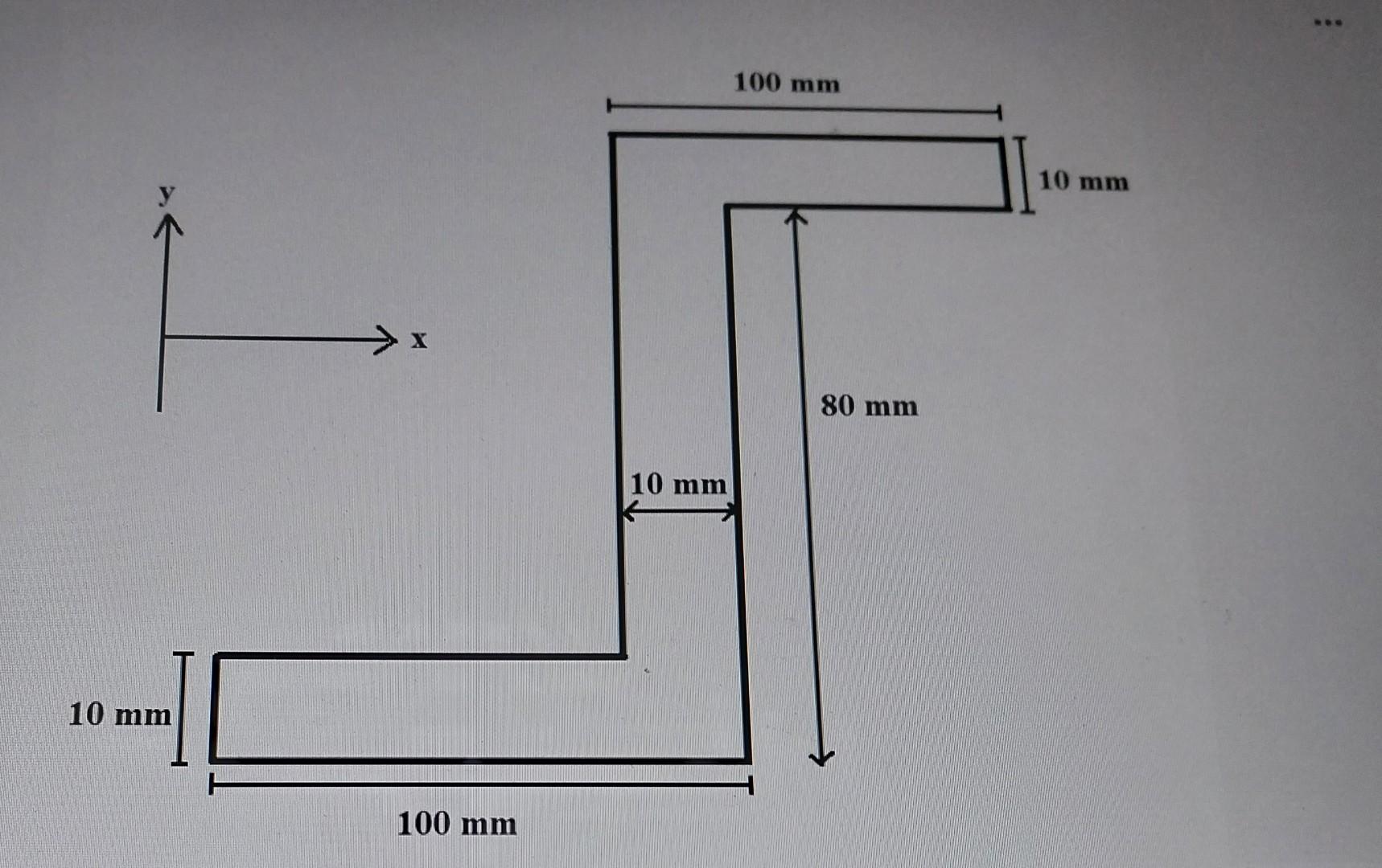 Solved For the given cross-section, calculate the Shape | Chegg.com