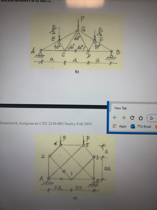 Solved e). P 68 a a a b) New Tab C G Homework Assignment CEE | Chegg.com Solved e). P 68 a a a b) New Tab C G Homework Assignment CEE | Chegg.com