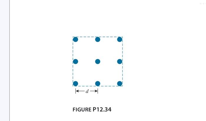 Solved 12.34 The plan of a group pile is shown in Figure | Chegg.com