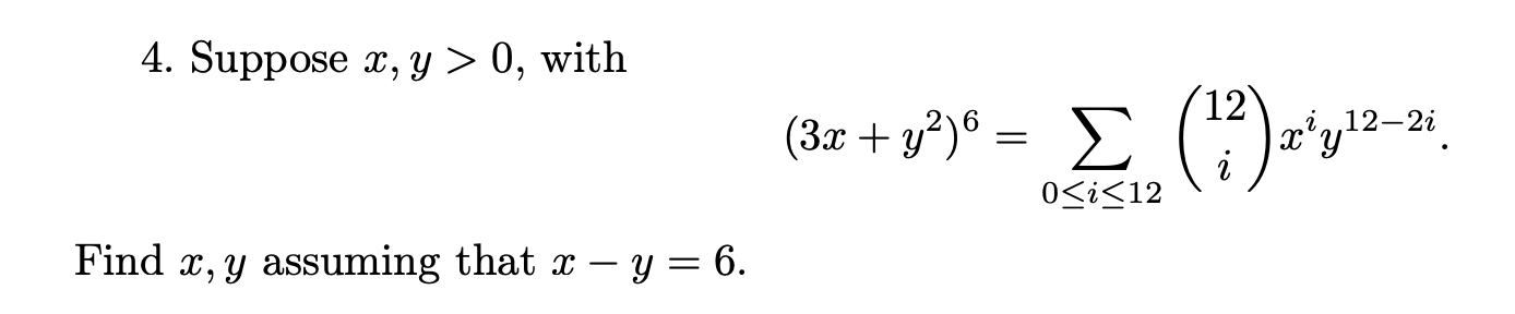 Solved Suppose x,y>0, | Chegg.com Solved Suppose x,y>0, | Chegg.com
