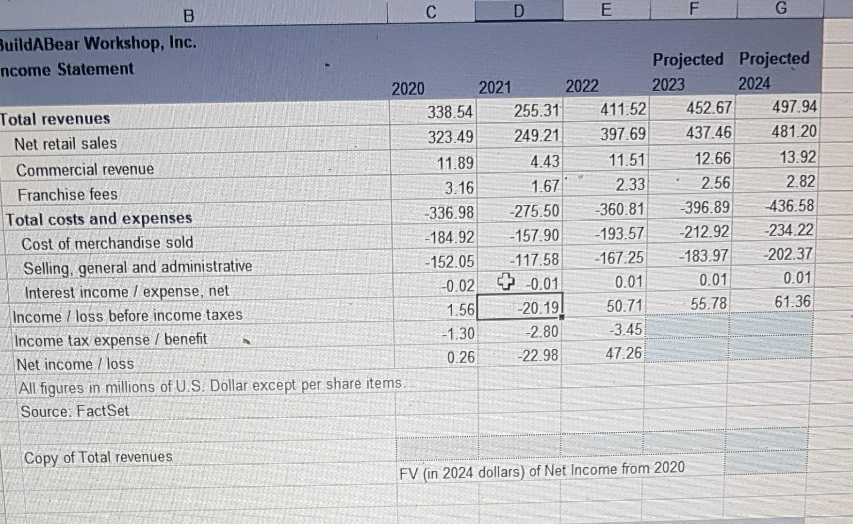 using excel to calculate income tax expense and total | Chegg.com