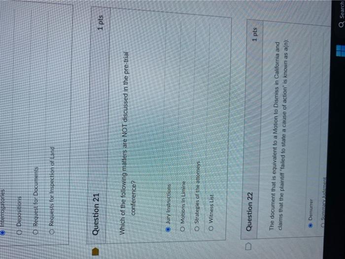 Solved Depositions Request for Documents Requests for | Chegg.com