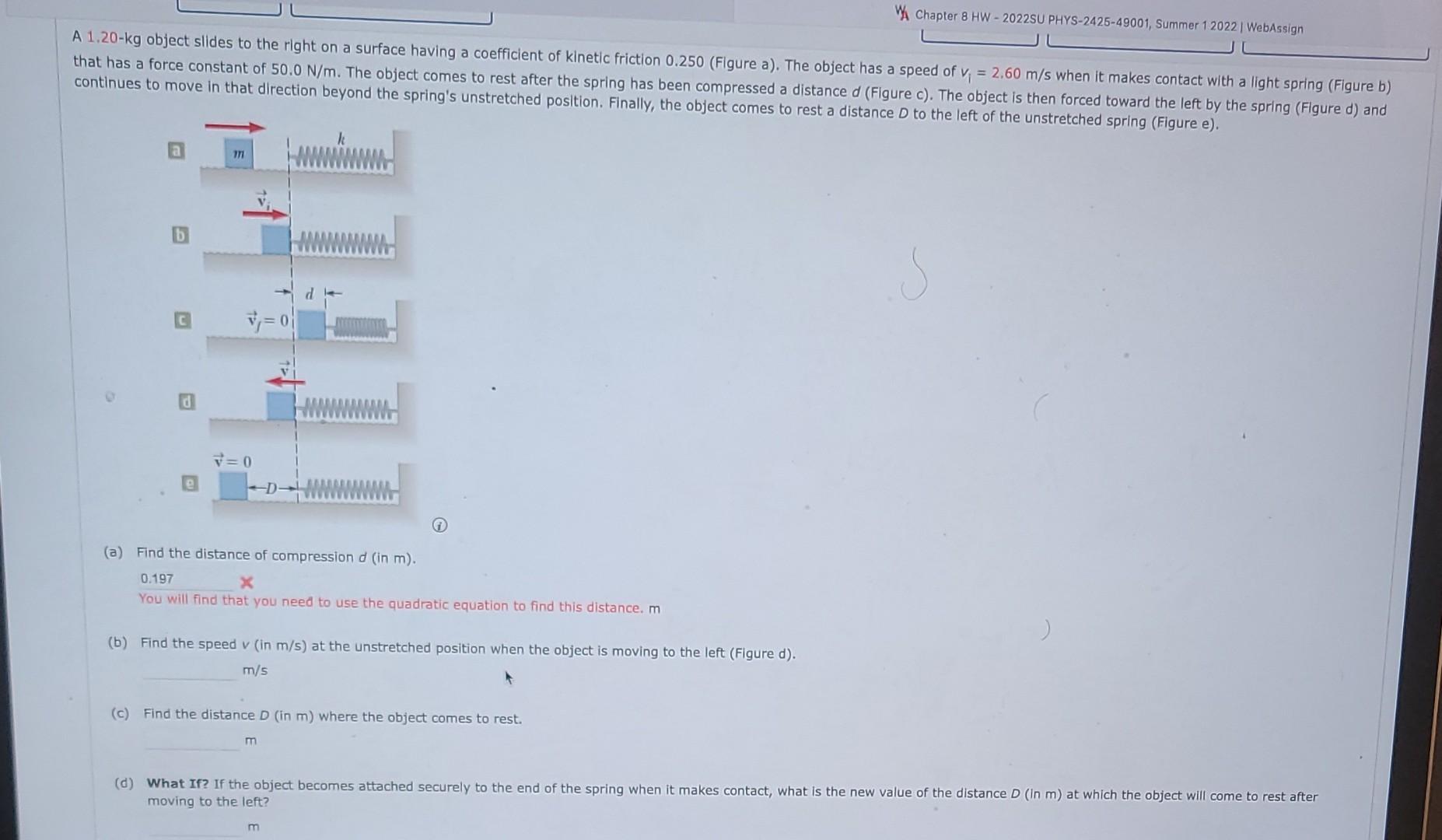 Solved A 1.20-kg object slides to the right on a surface | Chegg.com