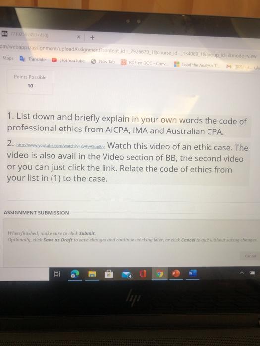 Solved X + om/webapps/assignment/uploadAssignment | Chegg.com