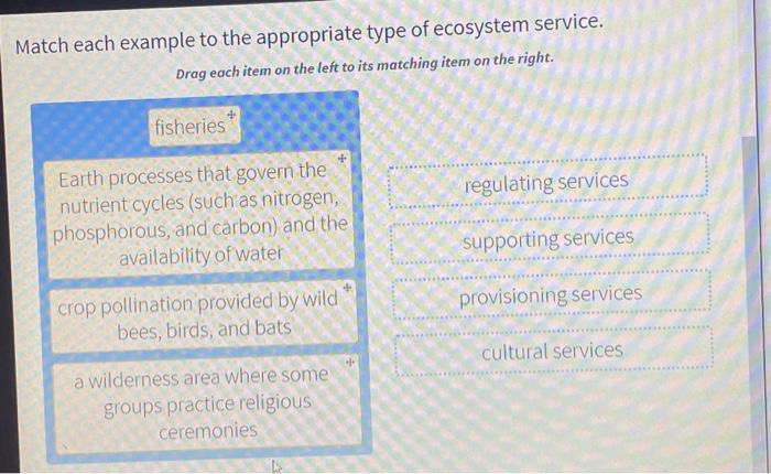 Solved Match each example to the appropriate type of | Chegg.com