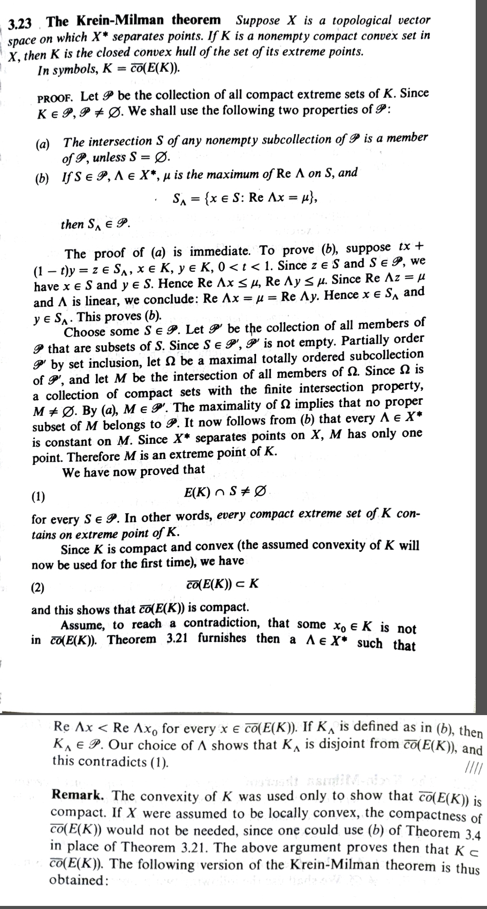 Solved Functional Analysis By Walter Rudin I Need The Chegg