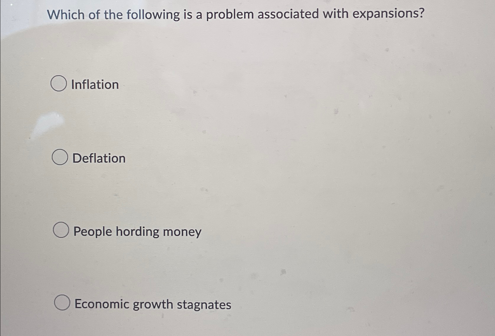 Solved Which of the following is a problem associated with | Chegg.com